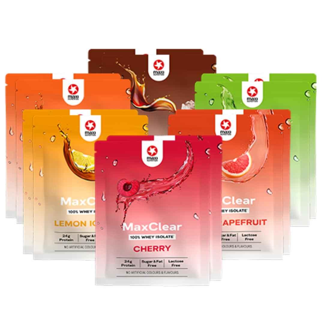 MaxClear Protein Sachets 30g | Clear Whey Isolate, Low Calorie ...