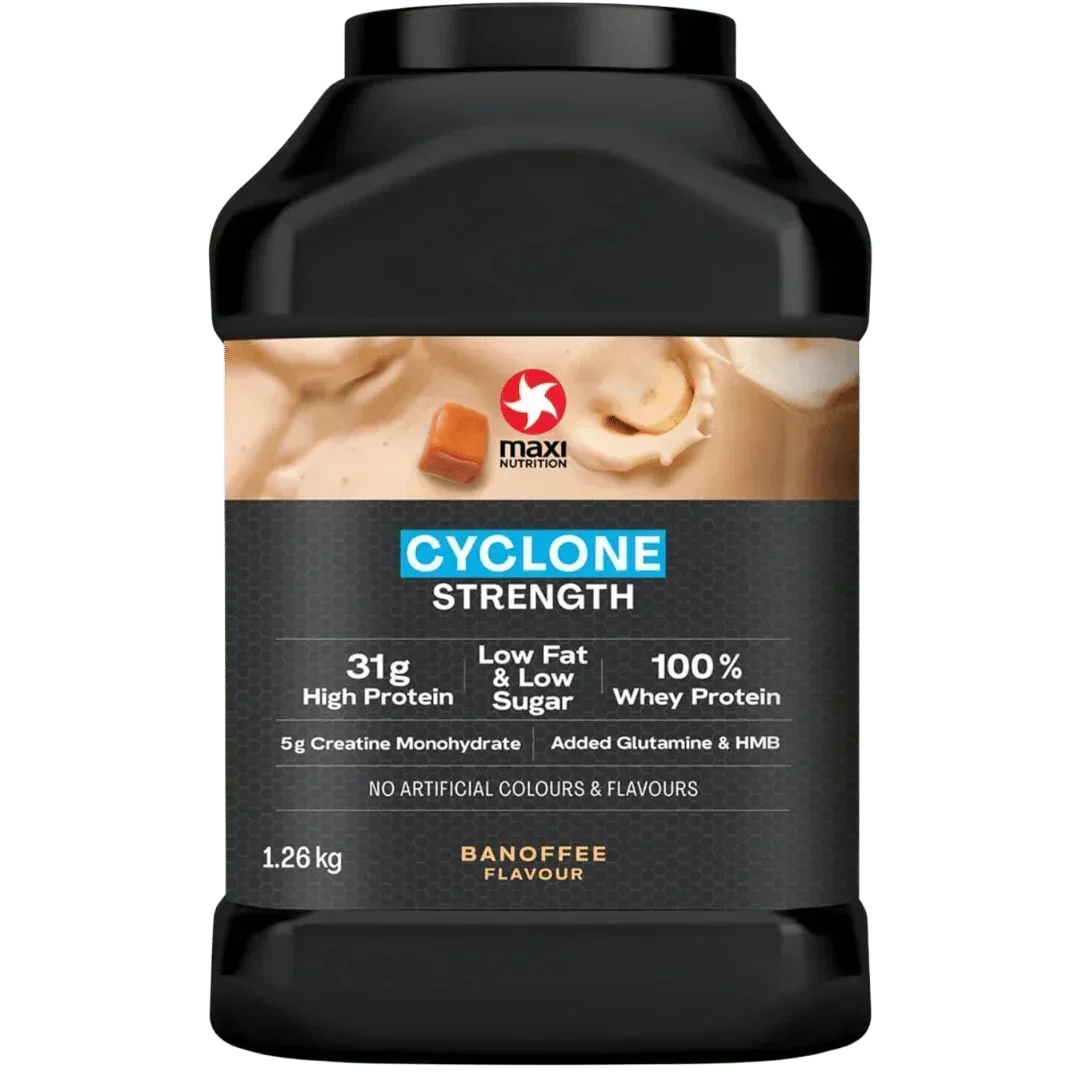 Cyclone Protein Powder - Banoffee – MaxiNutrition
