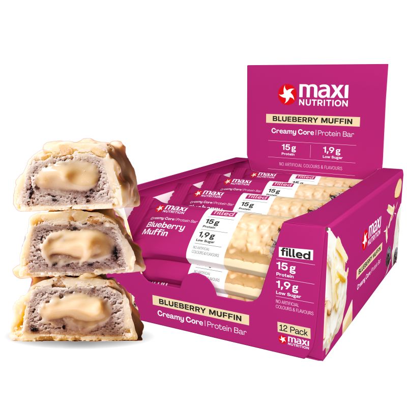 MaxiNutrition Creamy Core Protein Bars: Delicious High Protein Snack ...