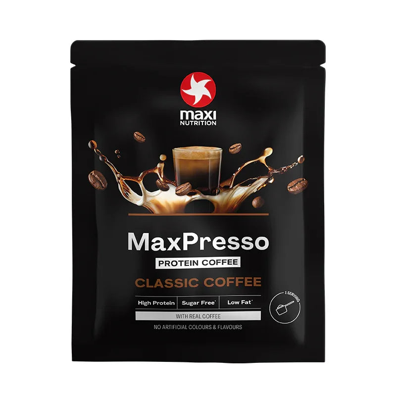 MaxPresso Protein Coffee Sachets 30g | 22g Protein + Real Coffee ...